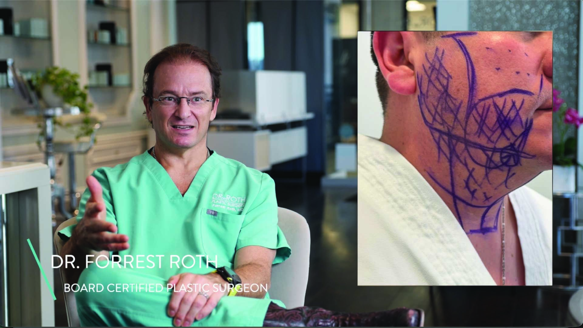Live Demo: QuantumRF + Morpheus8 Burst on Face - Forrest Roth MD